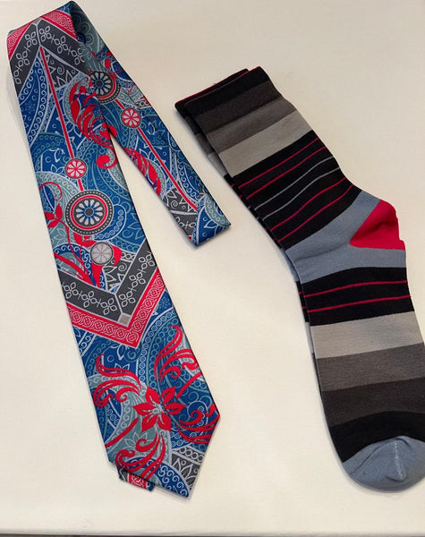 Prosperity Tie with Socks – Pangborn Design Ties