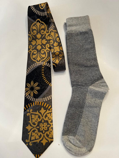 Radiance Silk Tie with Socks – Pangborn Design Ties